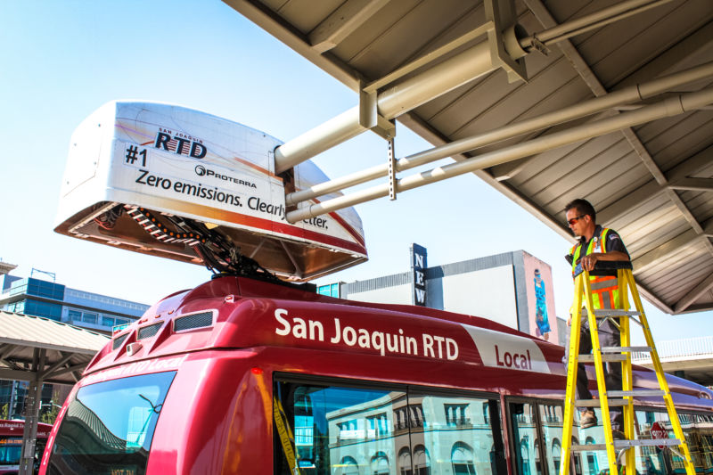 Electric Buses - San Joaquin Regional Transit District
