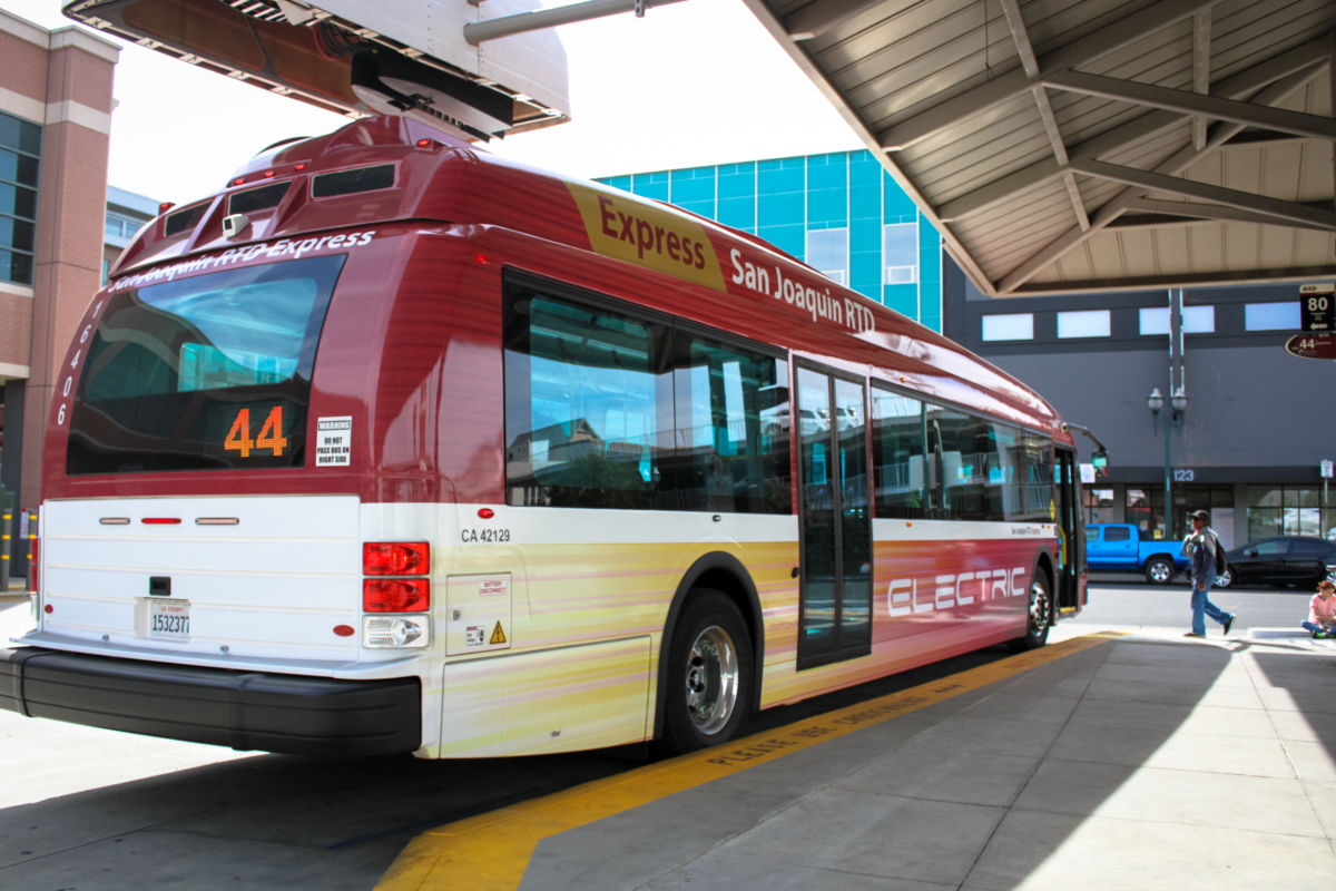 First in the Nation All-Electric BRT - San Joaquin Regional Transit ...