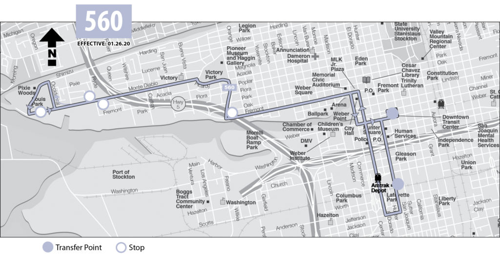 Route Maps - San Joaquin Regional Transit District