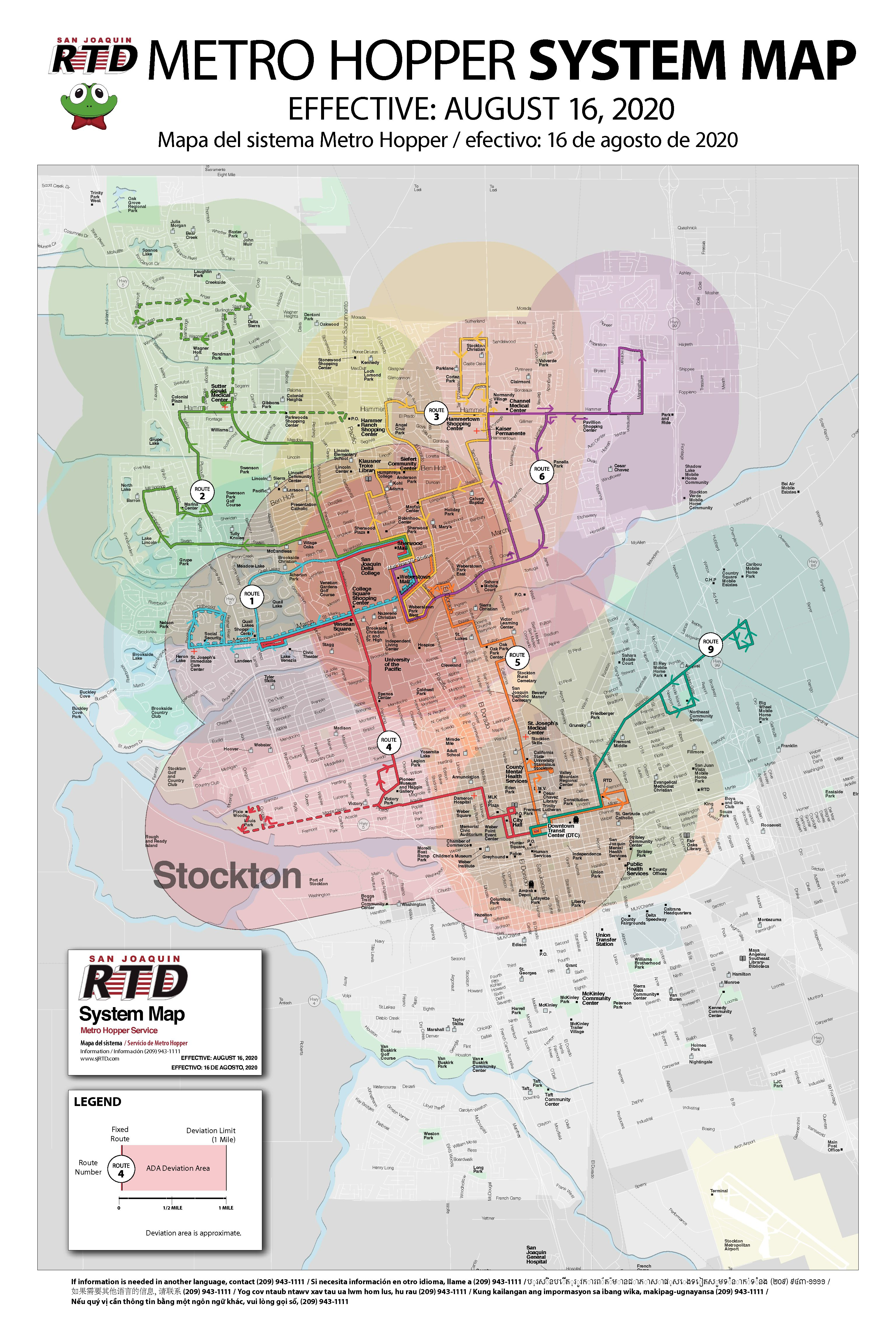 System Maps - San Joaquin Regional Transit District
