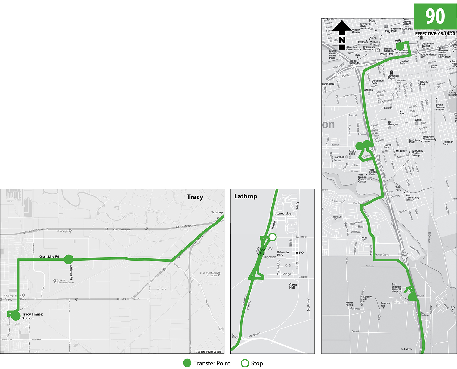 Route Maps - San Joaquin Regional Transit District