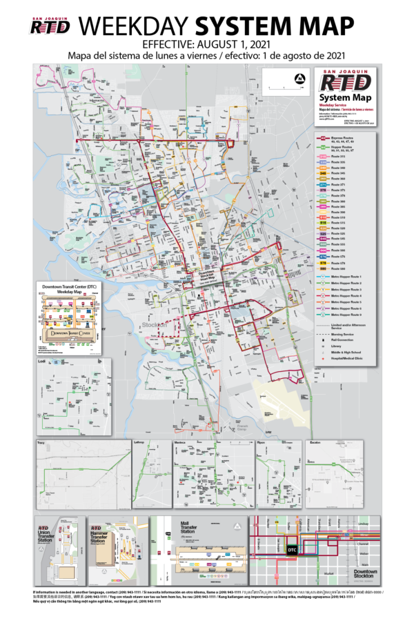 System Maps - San Joaquin Regional Transit District