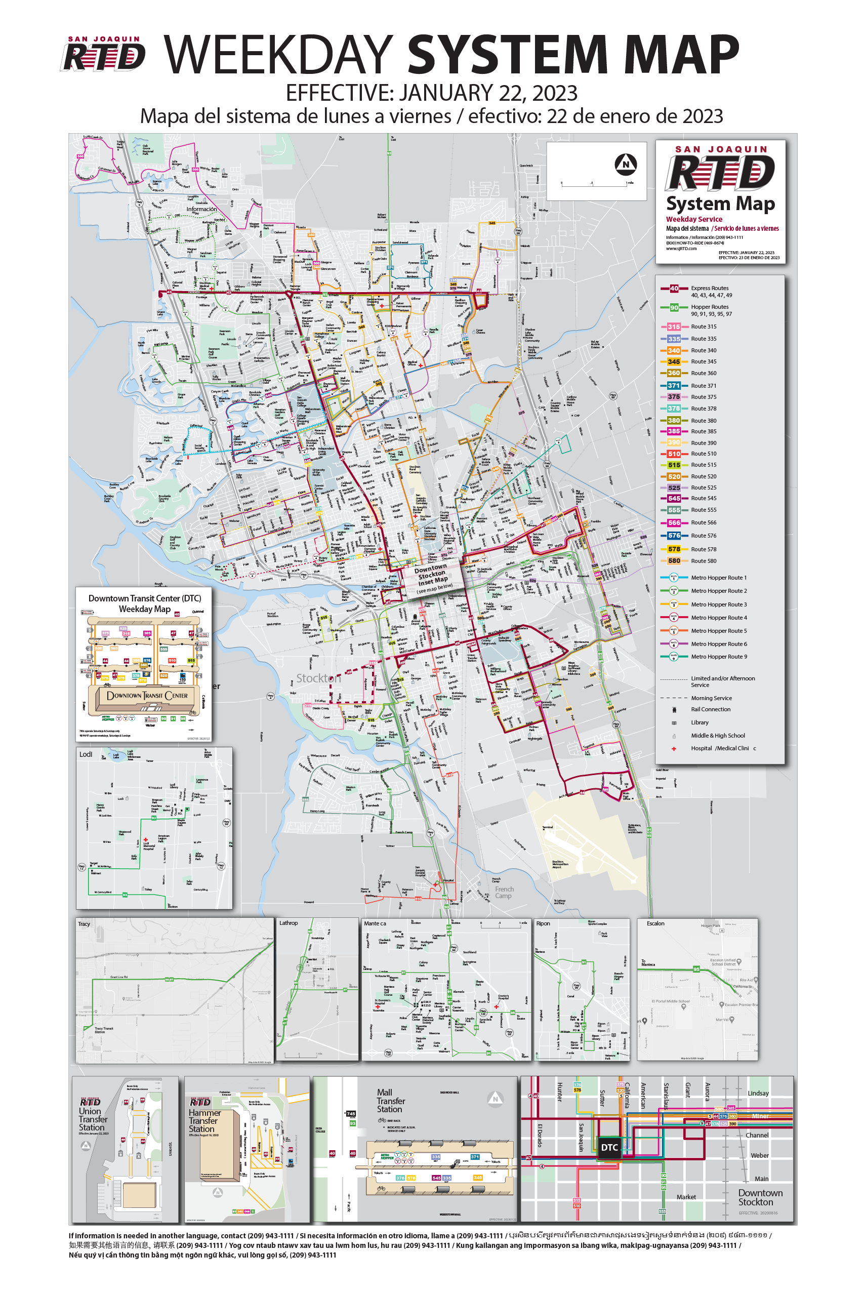 System Maps - San Joaquin Regional Transit District
