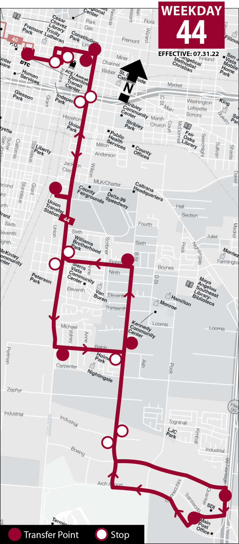 Route Maps - San Joaquin Regional Transit District