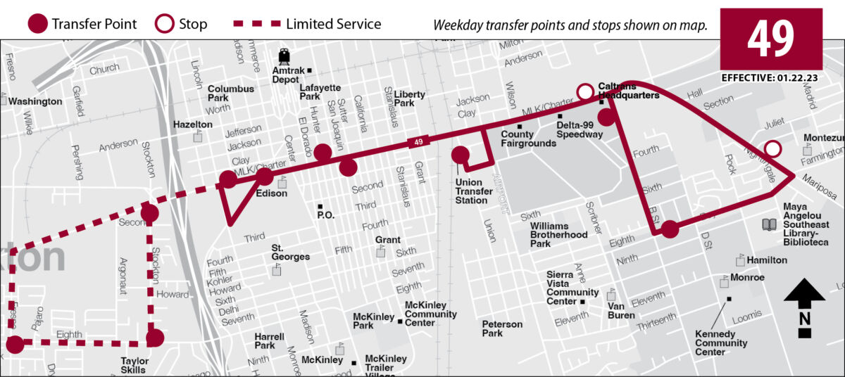 Route Maps - San Joaquin Regional Transit District