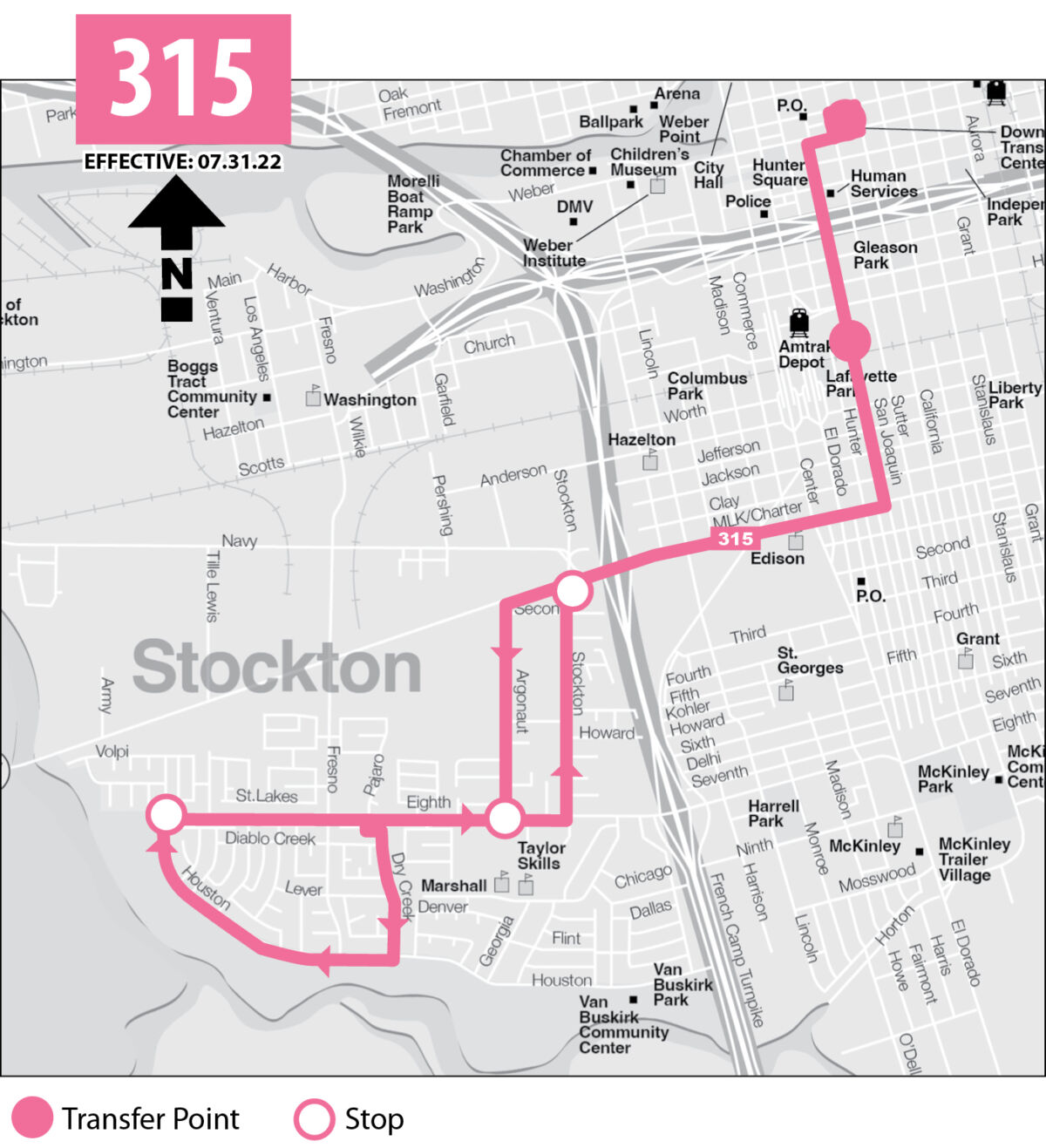 Route Maps - San Joaquin Regional Transit District