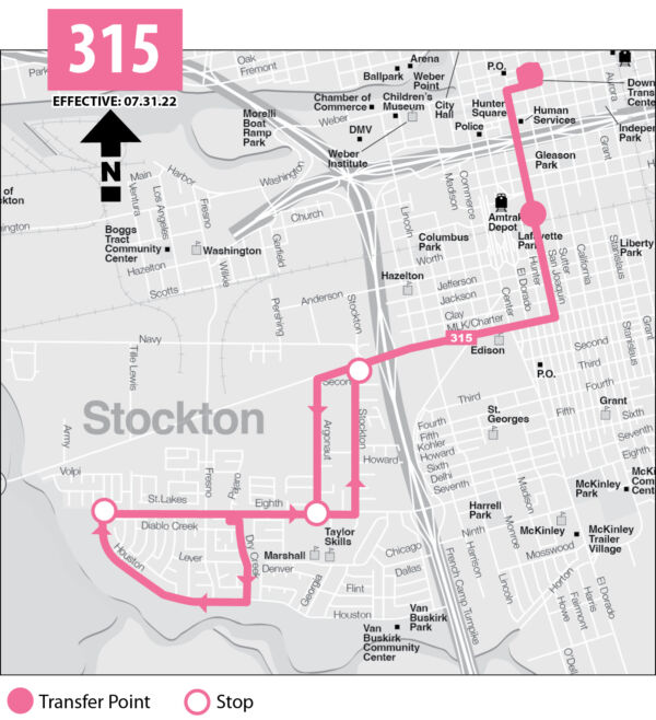 Route Maps - San Joaquin Regional Transit District