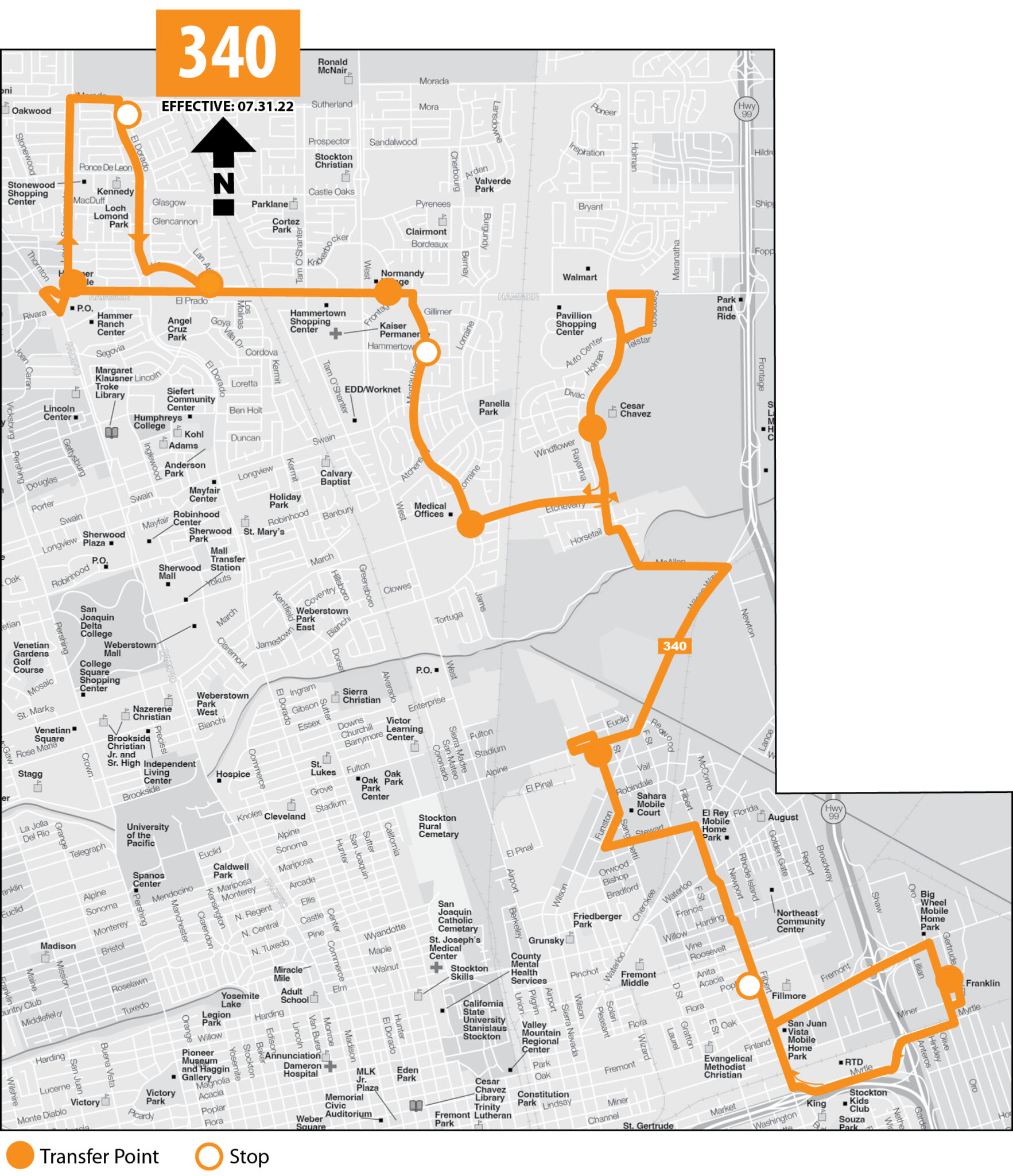 Route Maps - San Joaquin Regional Transit District