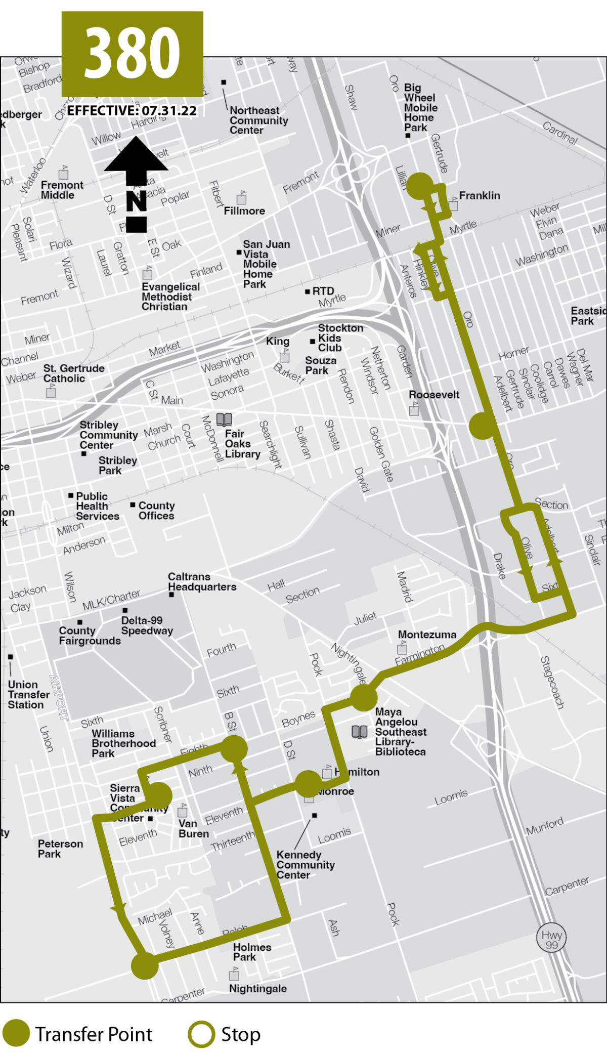 Route Maps - San Joaquin Regional Transit District