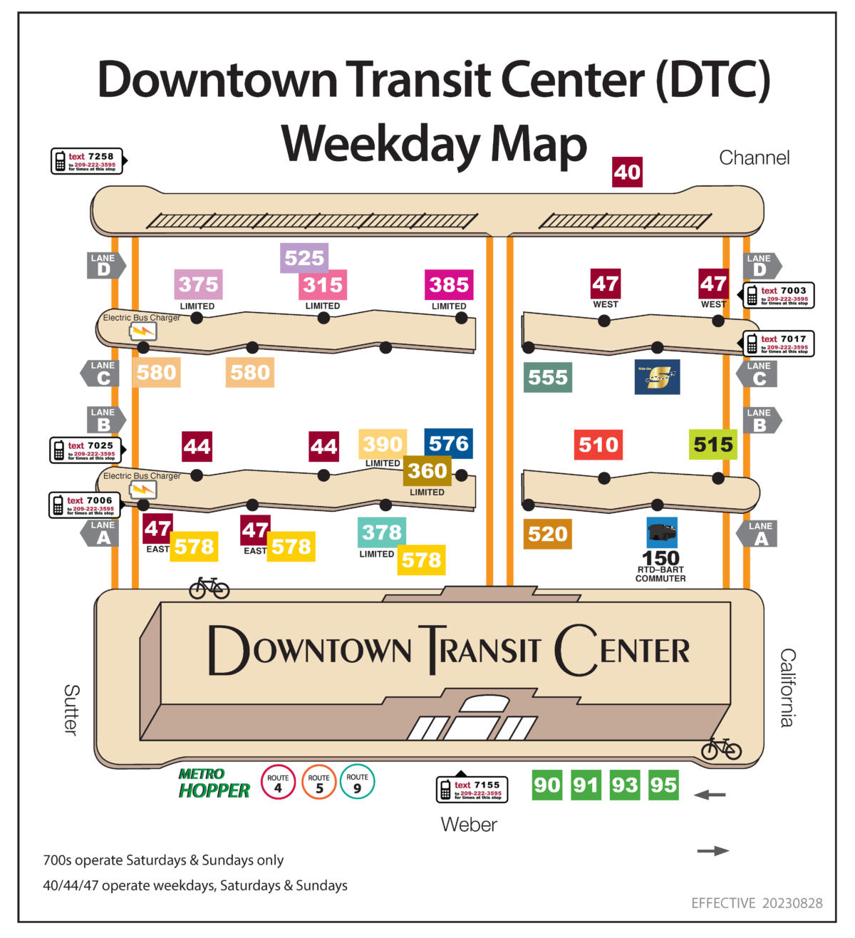 Platform Maps - San Joaquin Regional Transit District