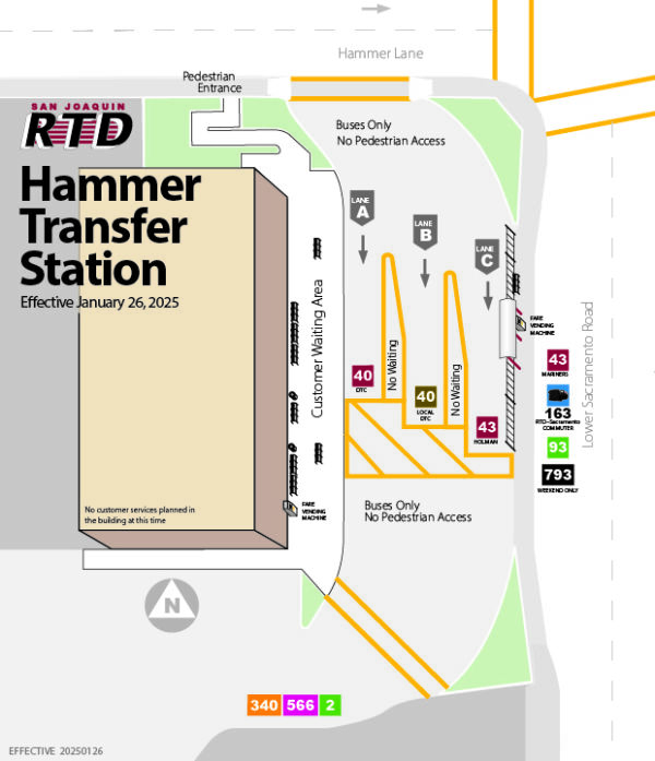 Platform Maps - San Joaquin Regional Transit District