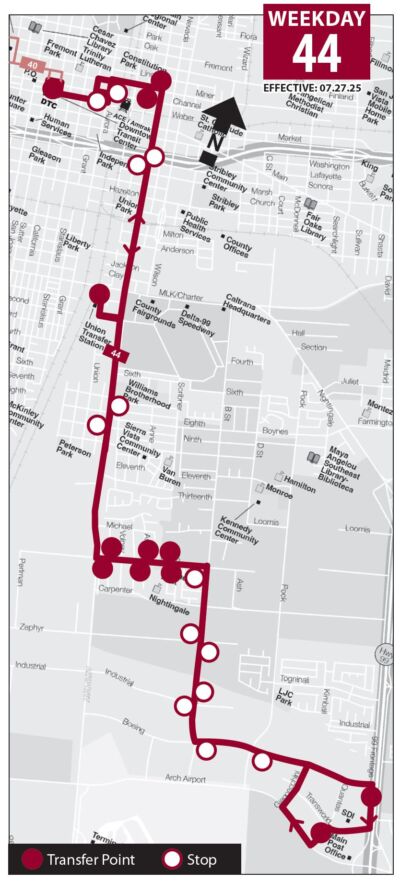 Route Maps - San Joaquin Regional Transit District